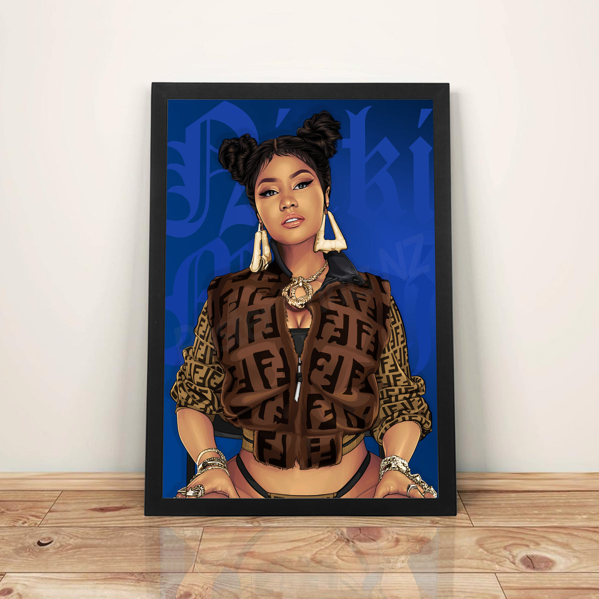 Nicki Minaj - A3 Framed Art Poster – Poster Prints NZ