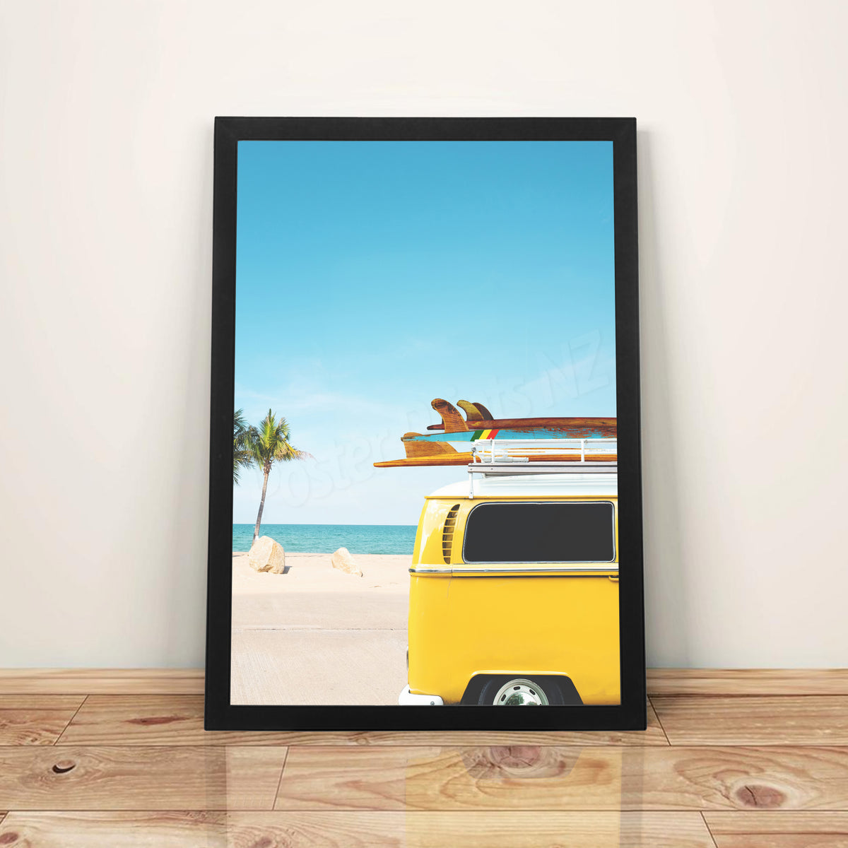 On My Way - A3 Framed Digital Art Poster – Poster Prints NZ
