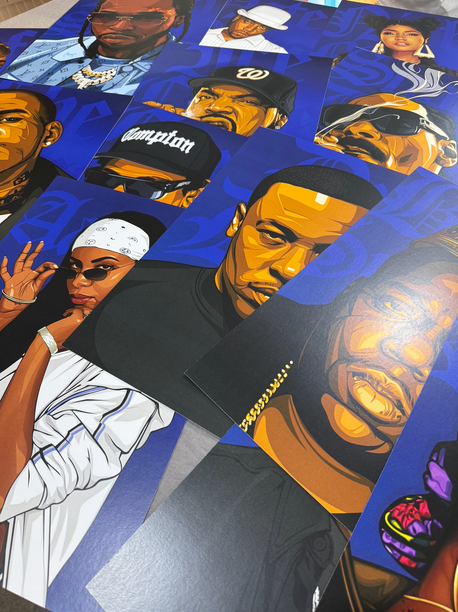 Blue Edition 'Unframed' A3 Posters (Choose ANY of our designs) – Poster ...