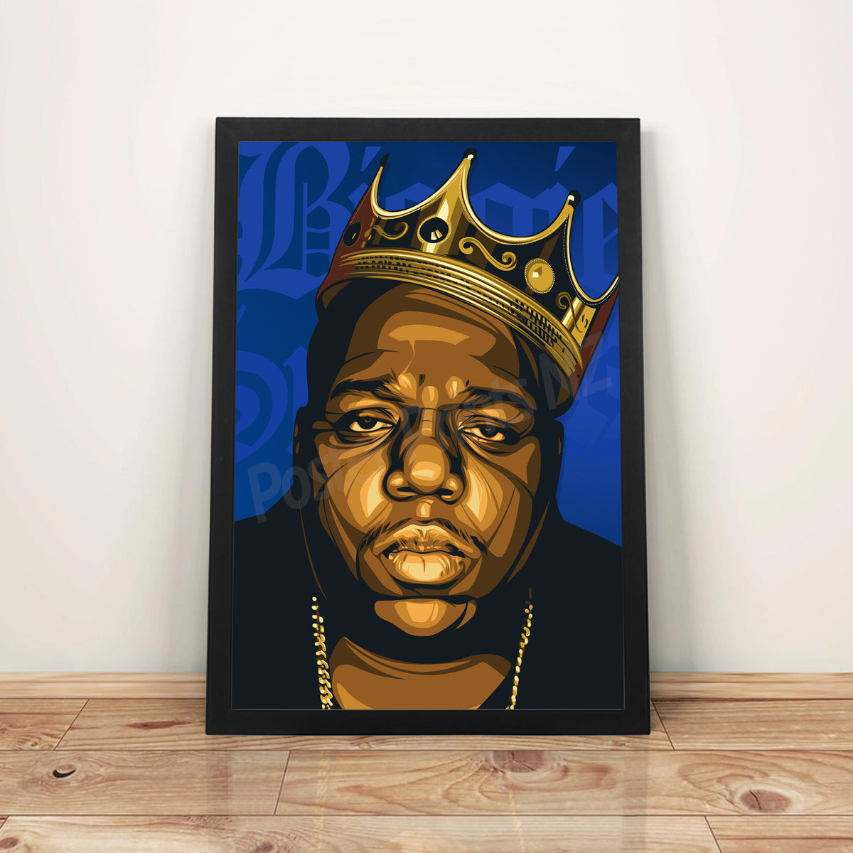 King Biggie - A3 Framed Art Poster – Poster Prints NZ