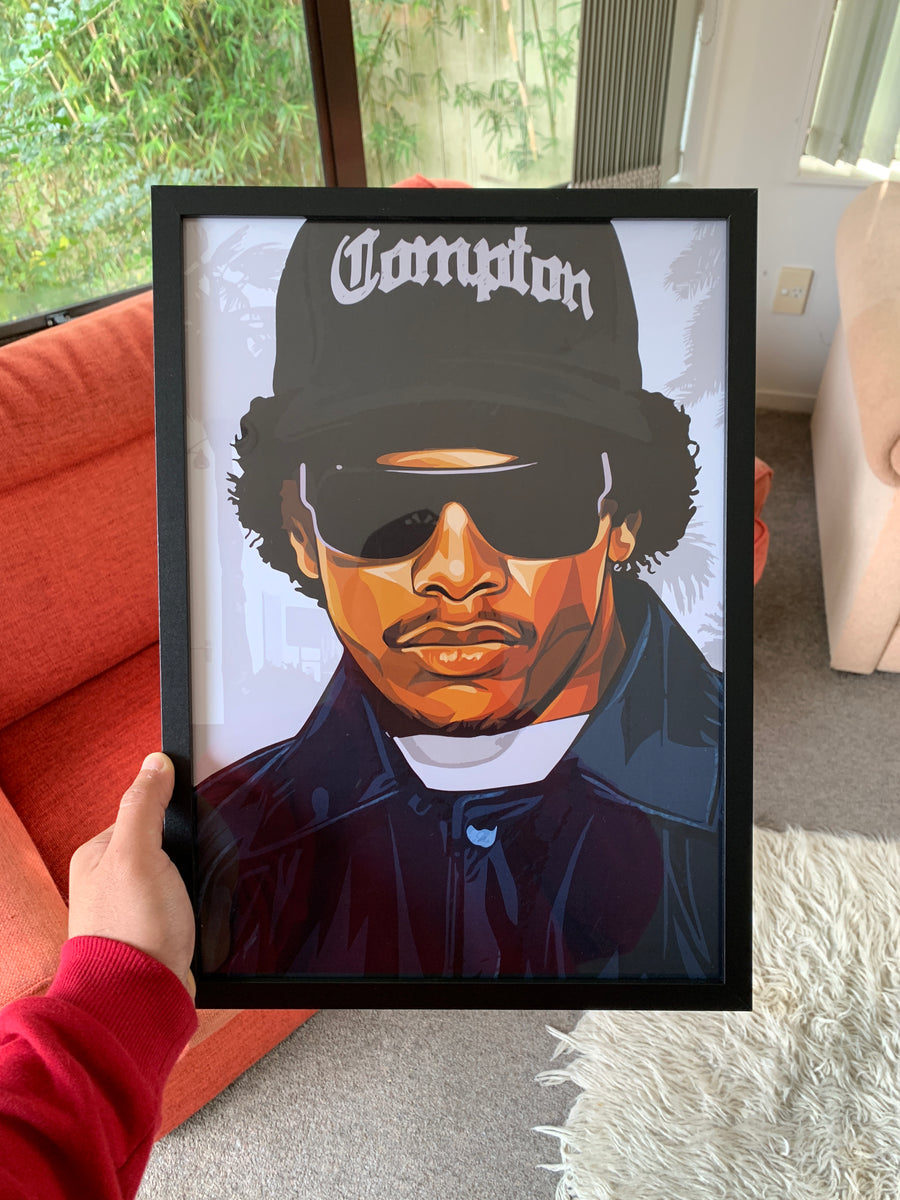 Eazy E - A3 Framed Art Poster – Poster Prints NZ